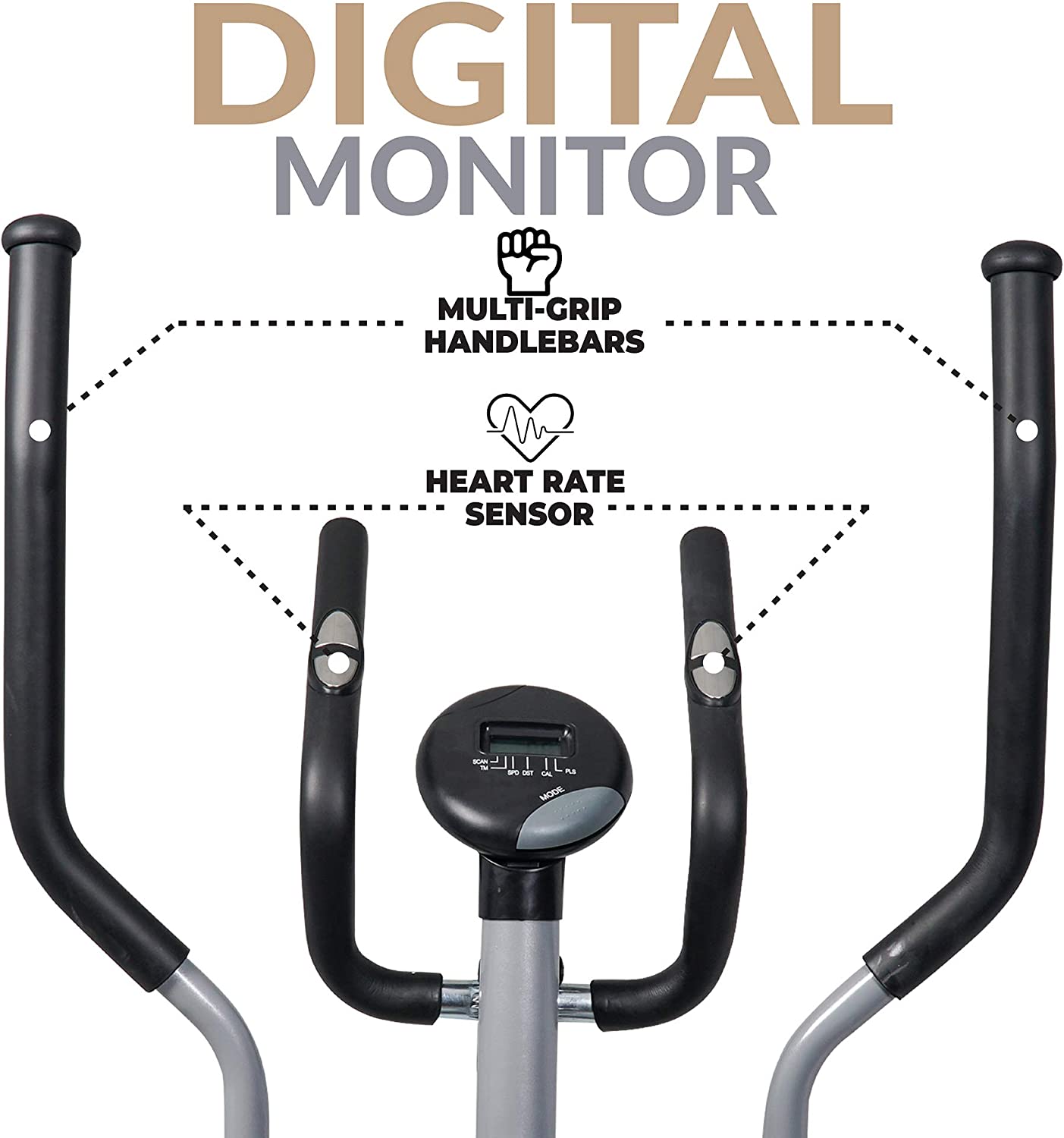 Magnetic Elliptical Bike SKY LAND Em-1532,Multi Color