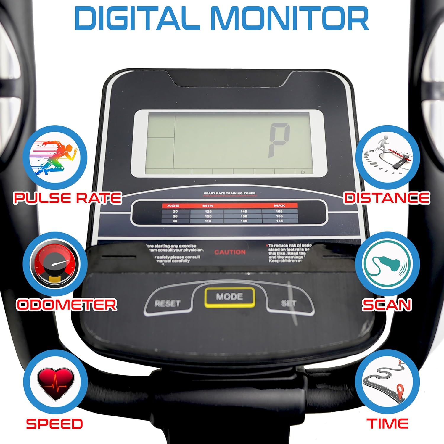 Elliptical Cross Trainer Bike - EM-1547 SKY LAND