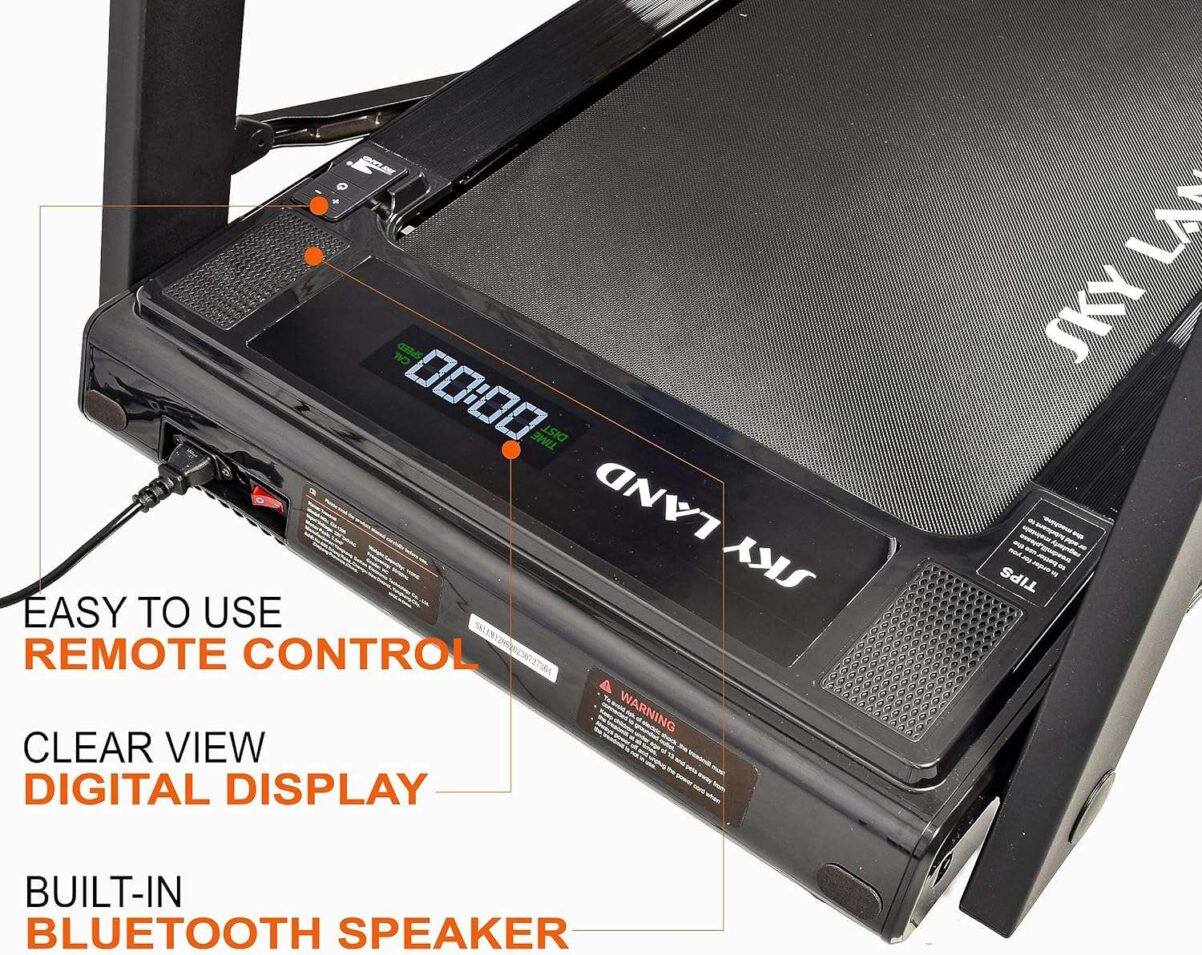 SKY LAND Fitness Treadmill – 3-in-1 Under Desk Walking Treadmill with ...