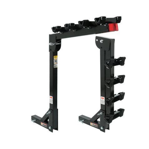 Maxxhaul 70210 Hitch Mount Bike Rack 4-Bike Rack, Black For Cars Trucks ...